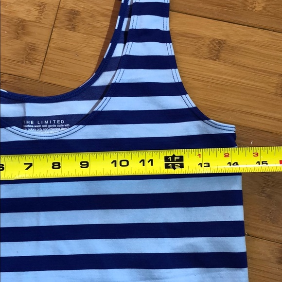 The Limited | Tops | Lot Of 3 The Limited Striped Stretch Tanks Large ...